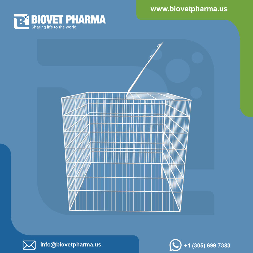 Metal Cage for Birds and Poultry – Biovet Pharma